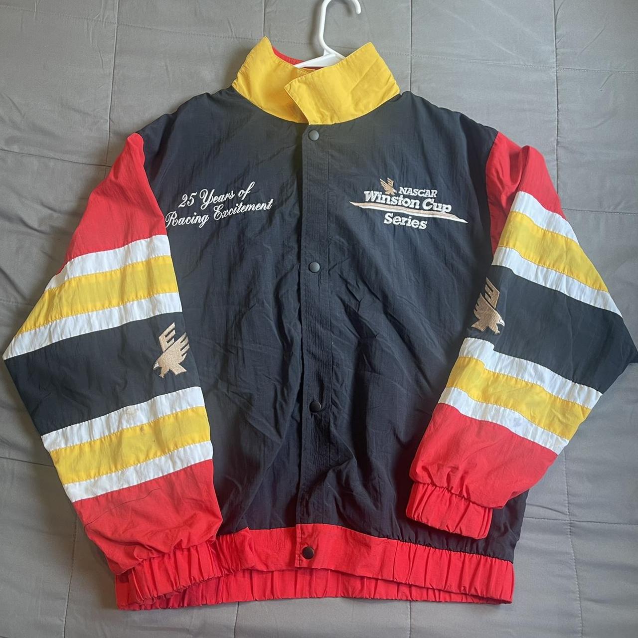 Chase Racewear Nascar Winston Cup Series windbreaker... - Depop