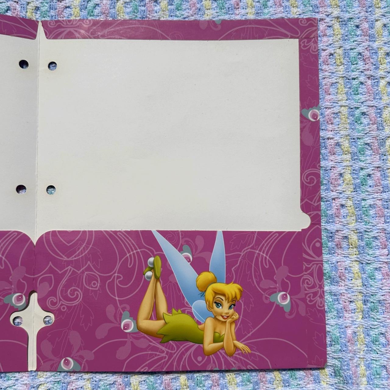 💗🧚🏻‍♂️ vtg tinkerbell fairies folder 🧚🏻‍♂️💗 from 2007,... - Depop