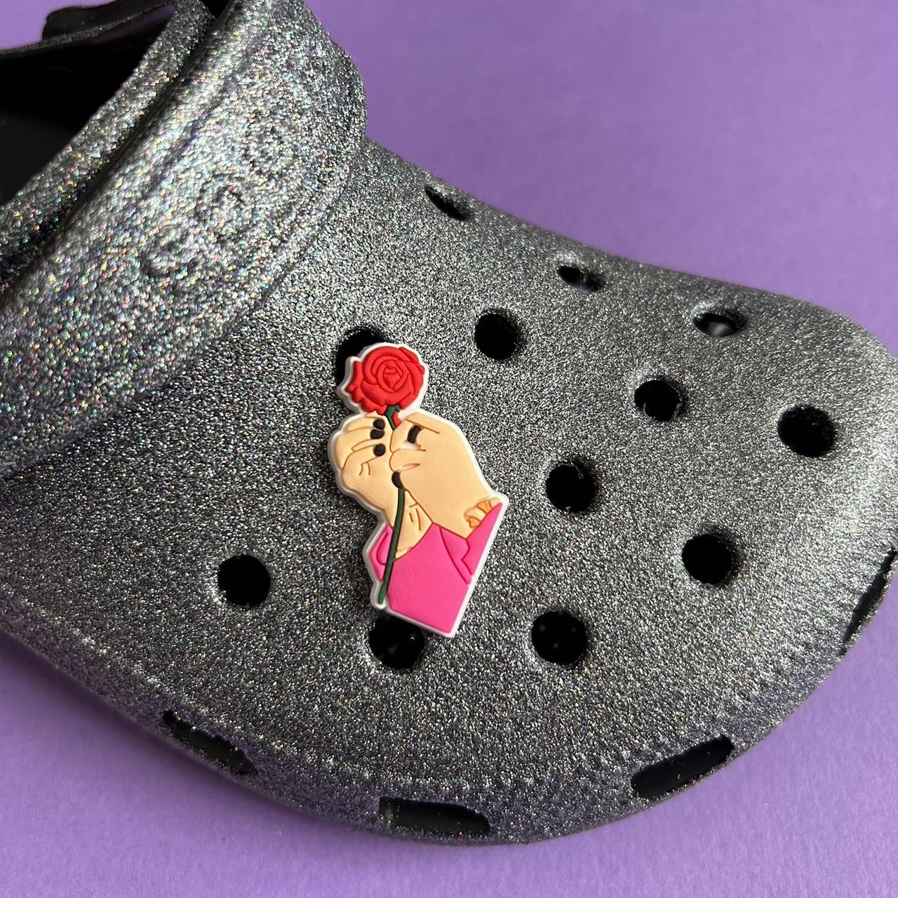 Harry styles rose 🌹 ️ Single 2D croc charm Perfect... - Depop