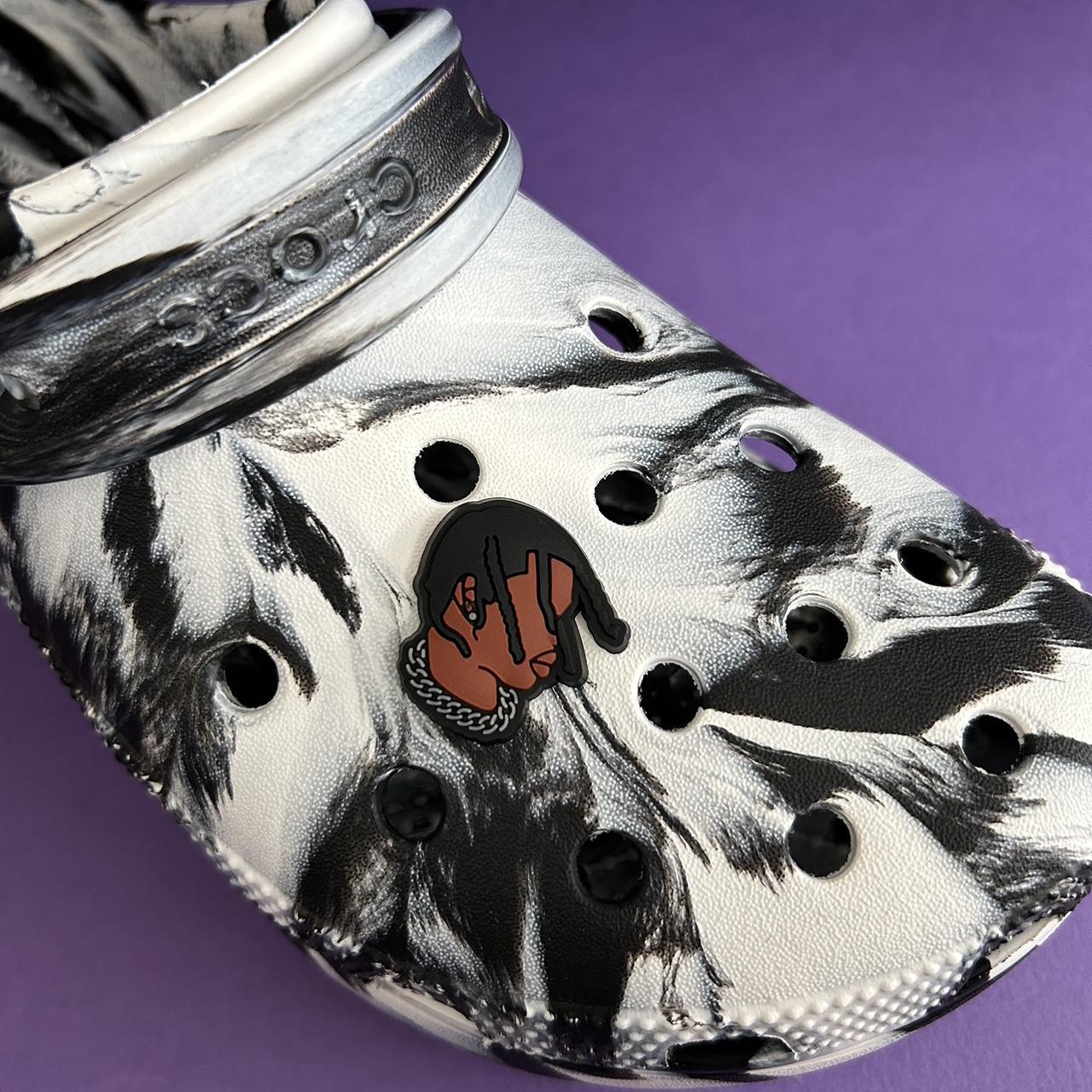 Travis Scott Single 2D croc charm. Perfect to mix... - Depop