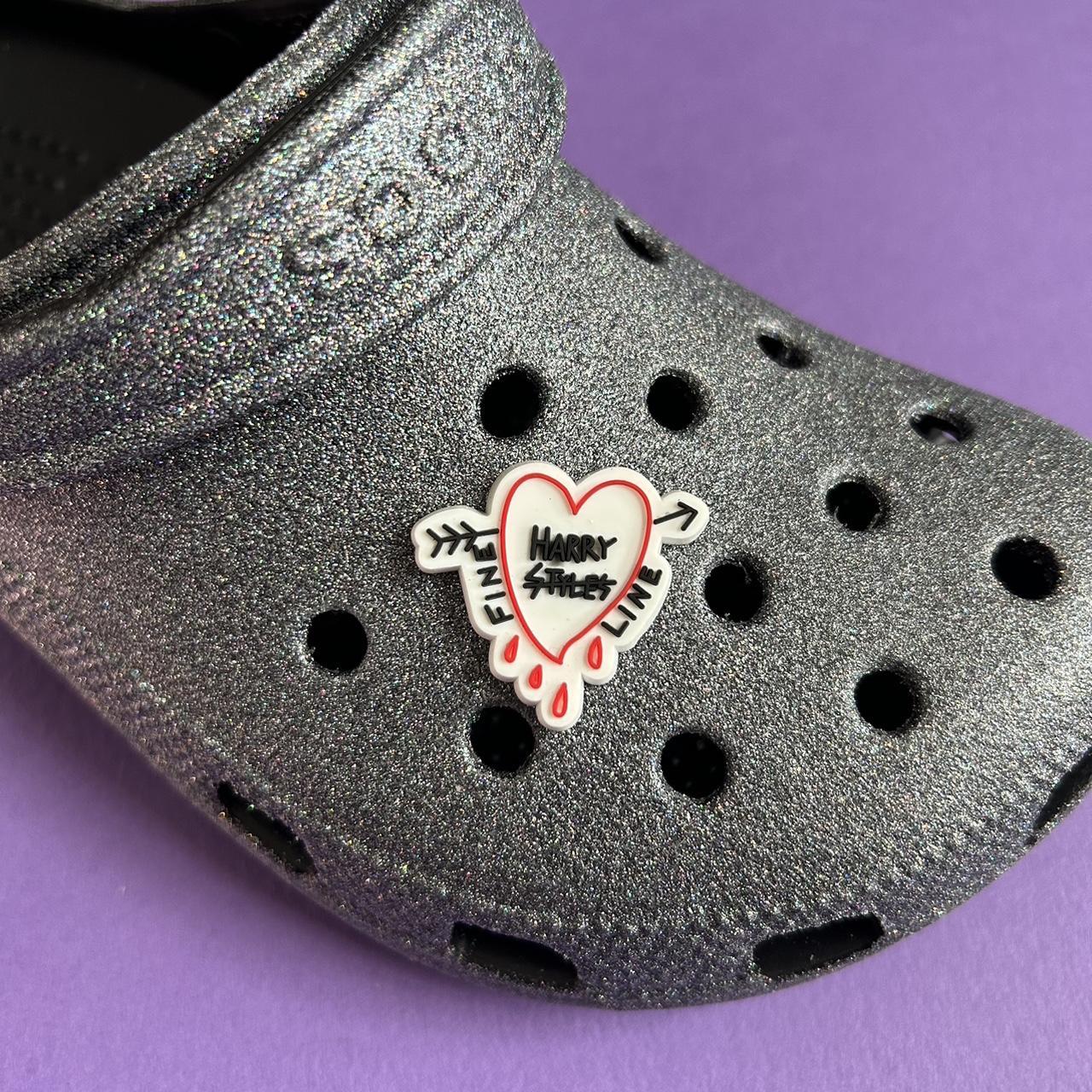 Fine line 💘 Single 2D croc charm Perfect to mix... - Depop