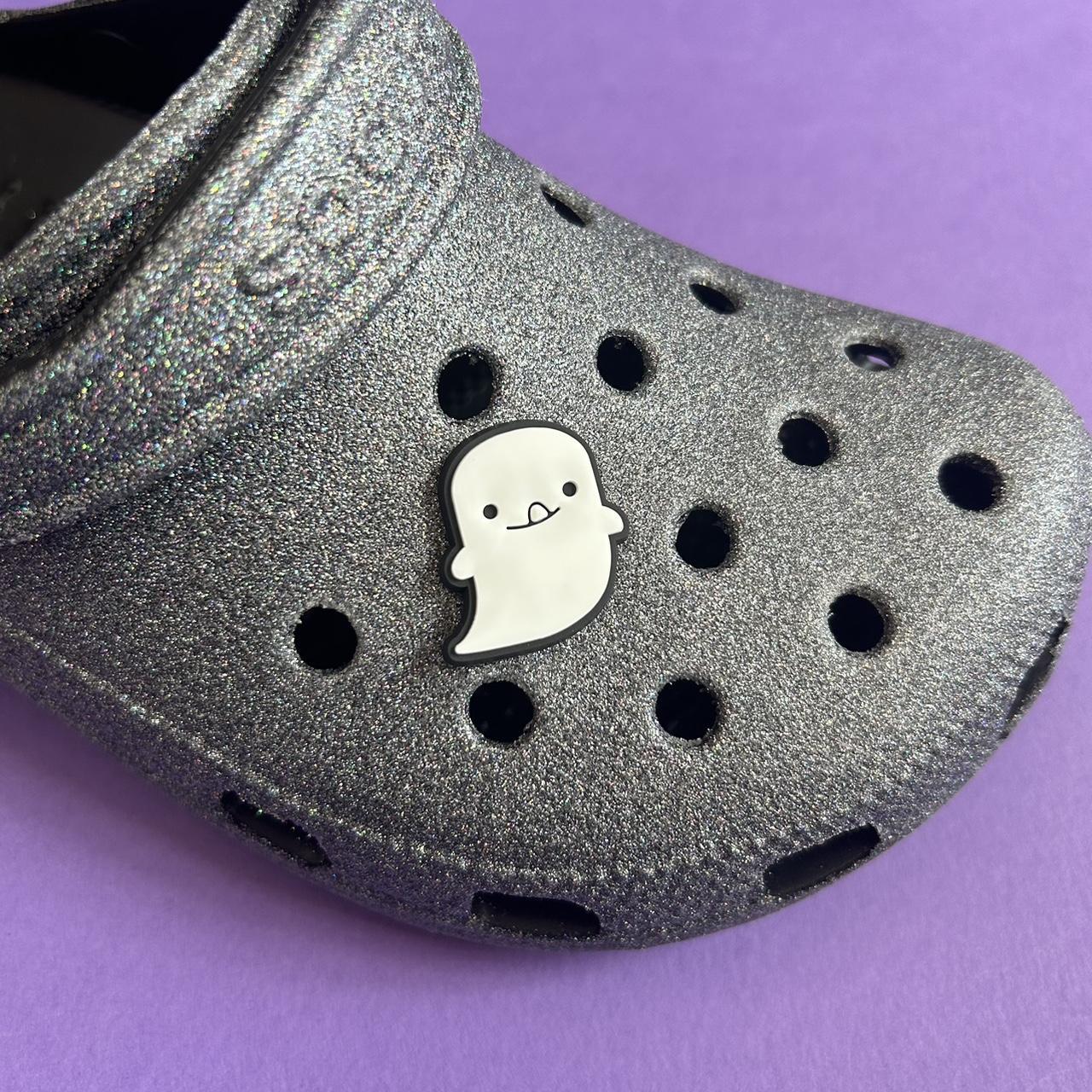 Cute lil ghost 👻 Single 2D croc charm. Perfect to... - Depop