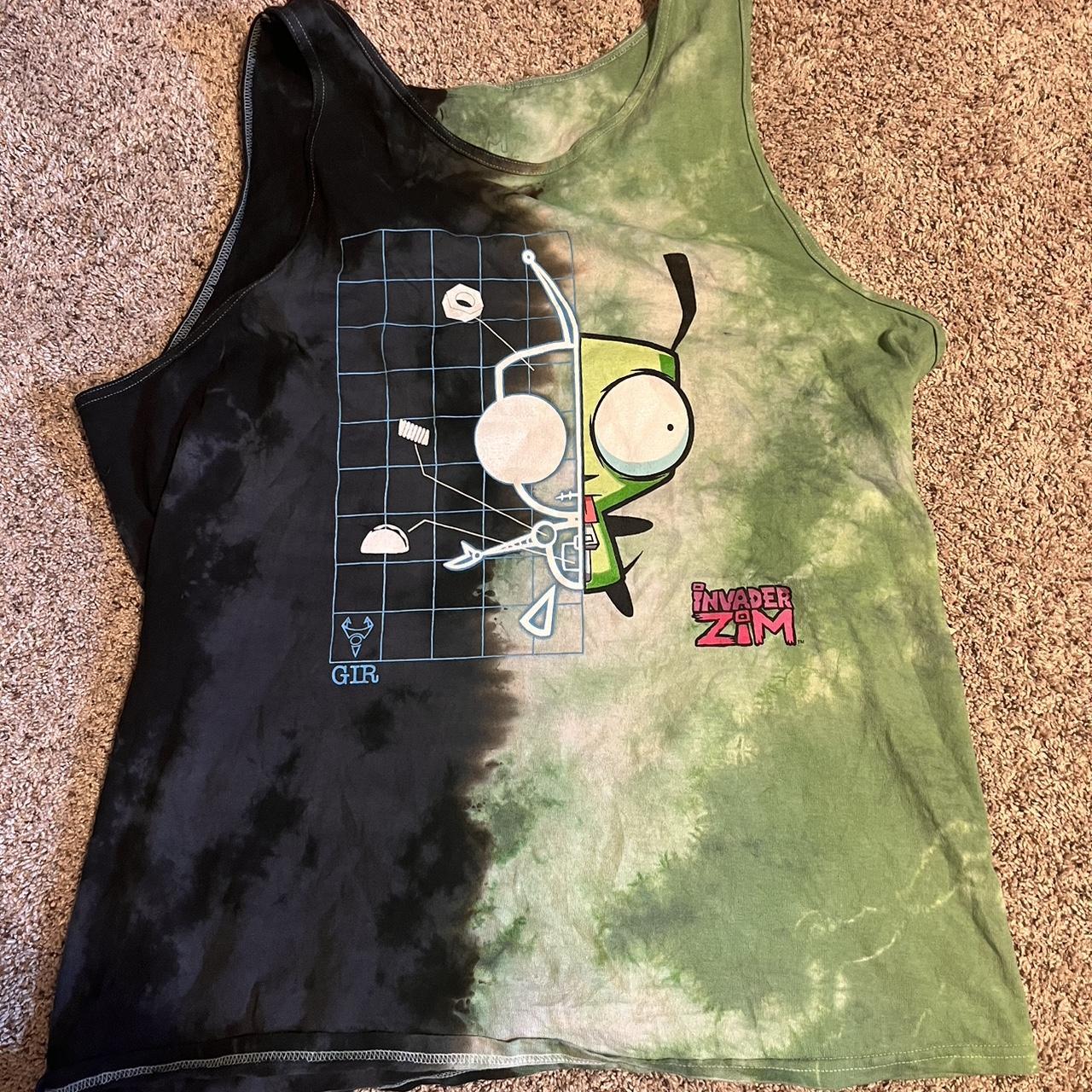 Invader Zim tie dye tank top! ————————— . . ... - Depop