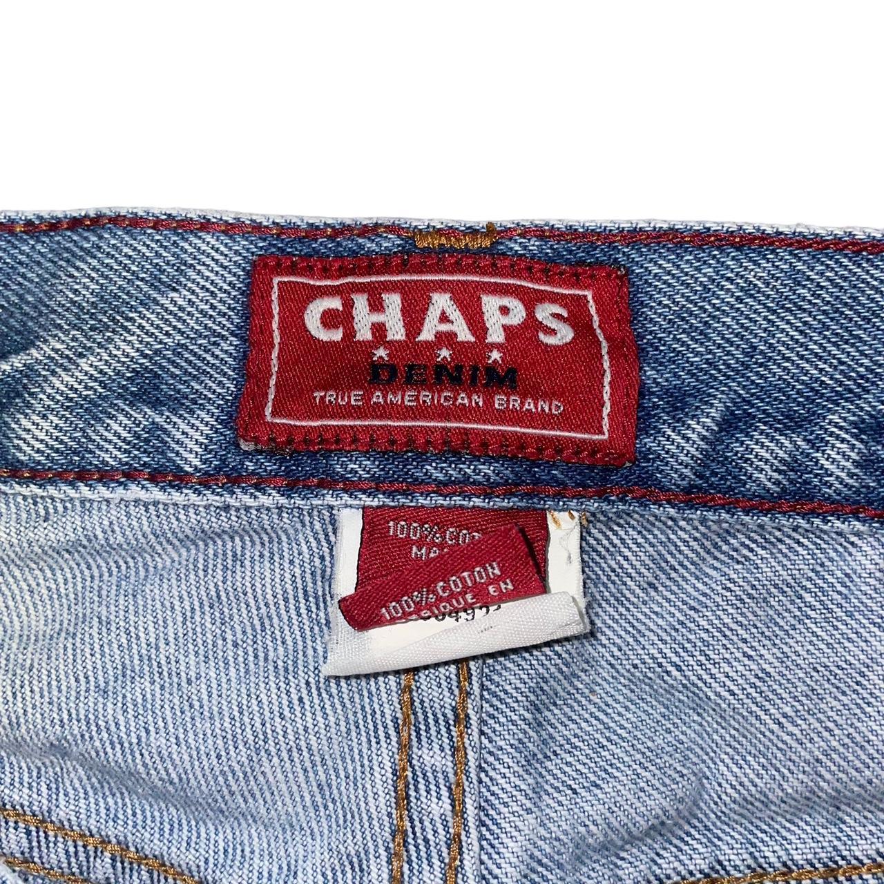 Vintage Chaps Relaxed Baggy Fit Denim Jeans Size... - Depop