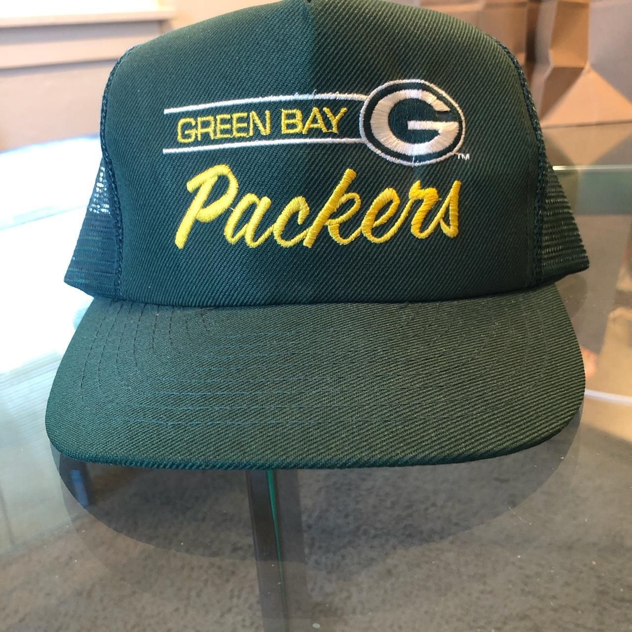 Vintage Green Bay packers SnapBack super clean... - Depop