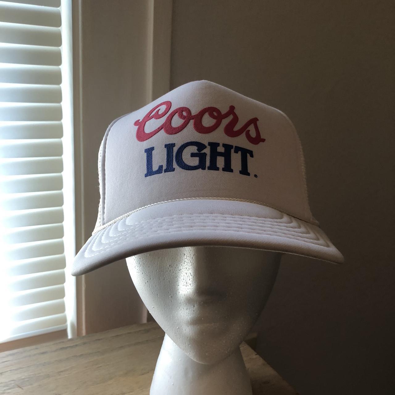 Vintage Coors light snapback in great condition no... - Depop