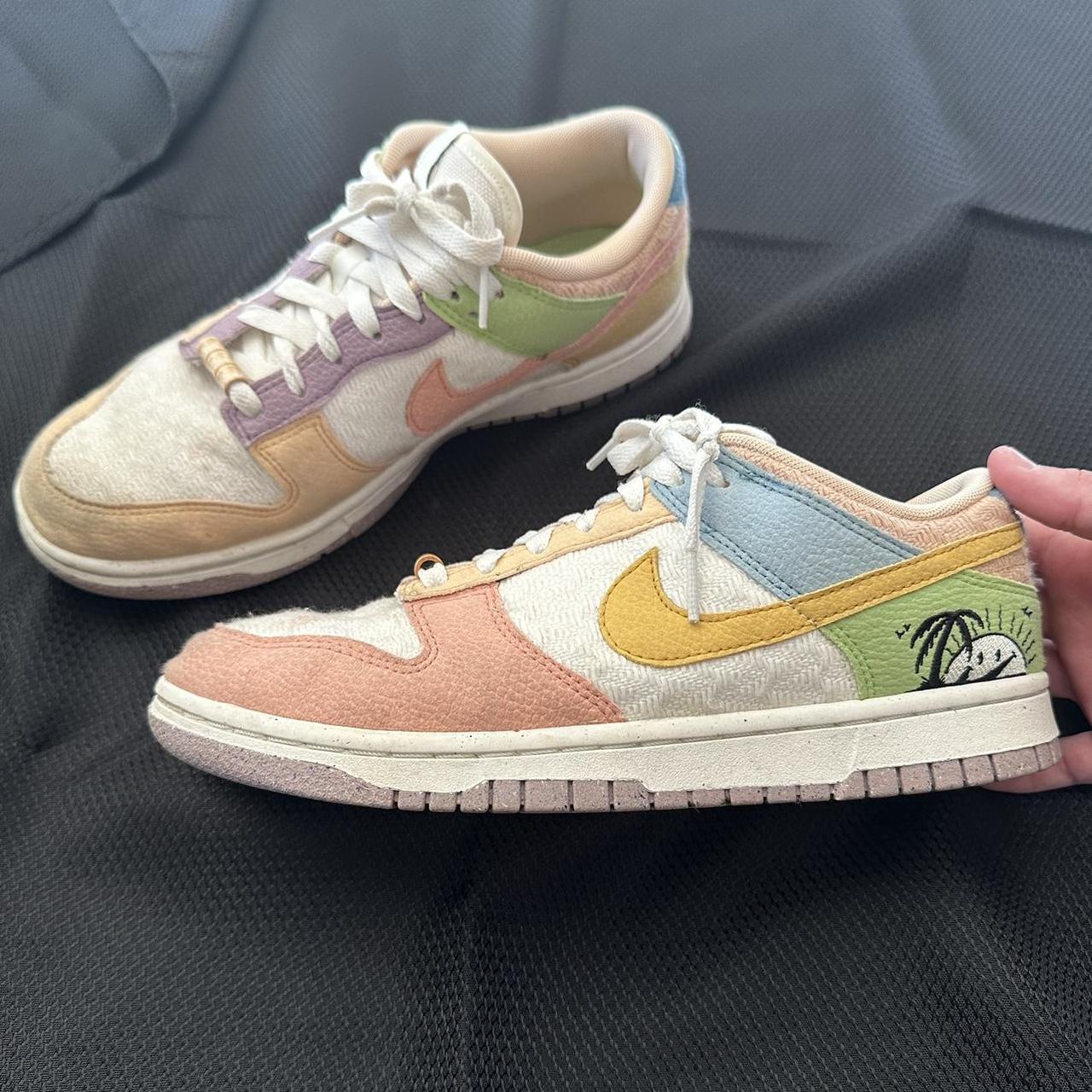 Nike sun club dunks low - Size 9.5 women (wore these... - Depop