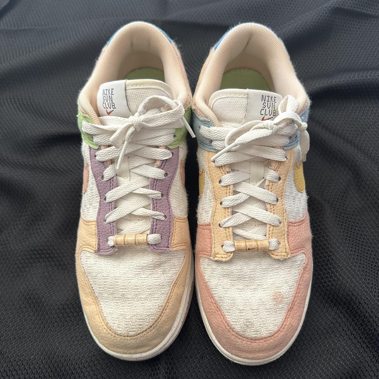 Nike sun club dunks low - Size 9.5 women (wore these... - Depop