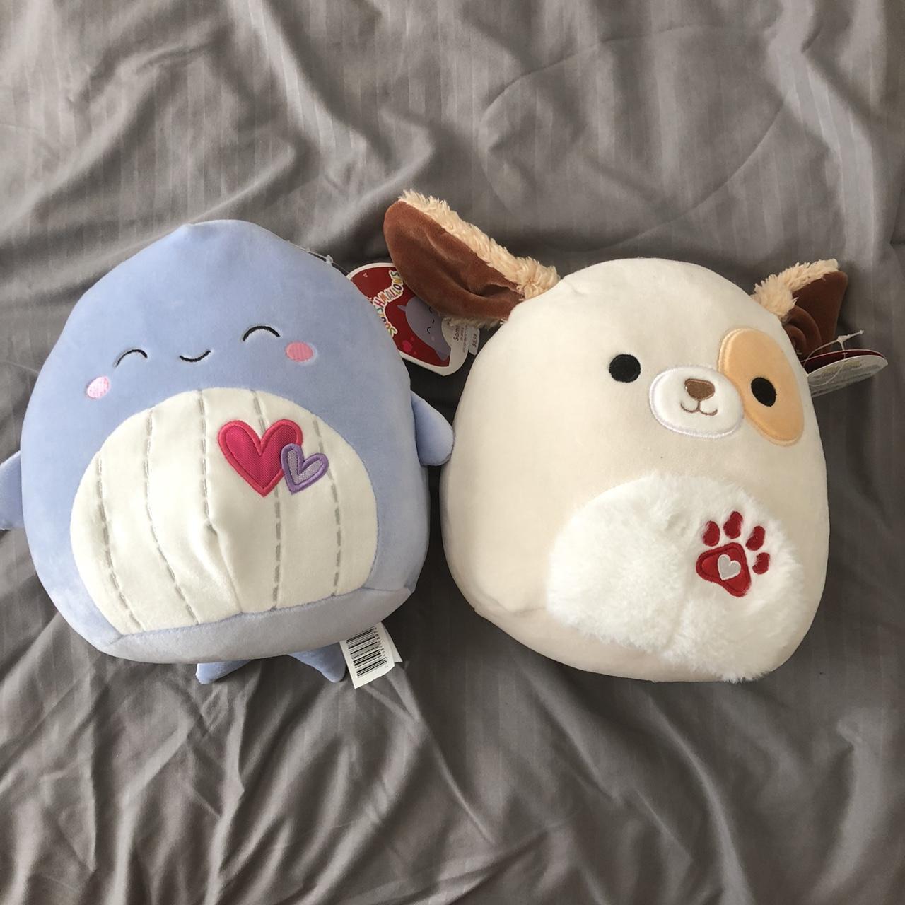 8” Squishmallow Valentine’s Day Bundle Samir and... - Depop