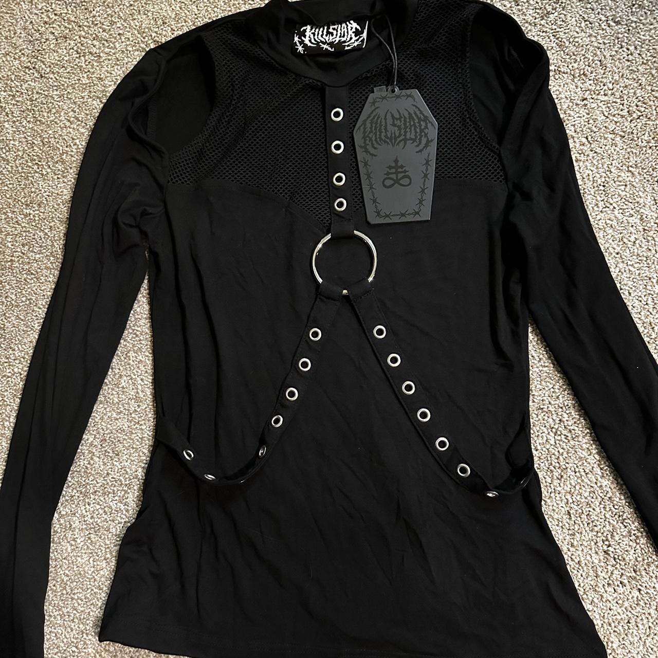 Killstar shirt brand new with tags. Very stretchy! - Depop
