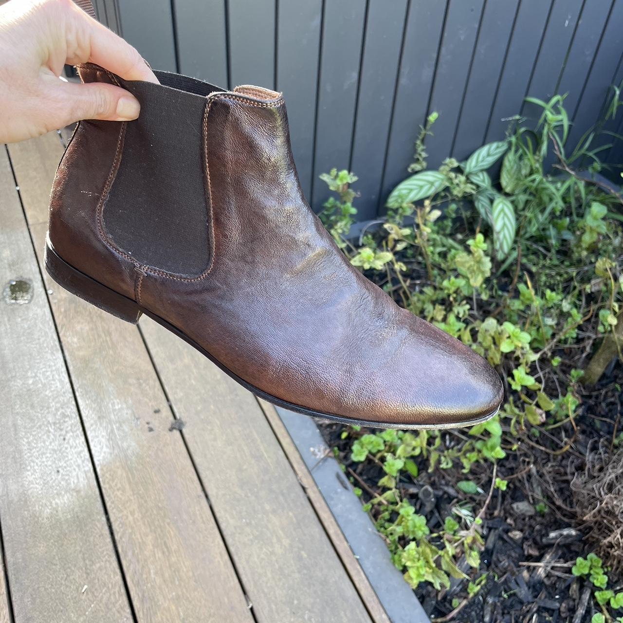 Calibre Italian made men’s leather boots. In great... - Depop