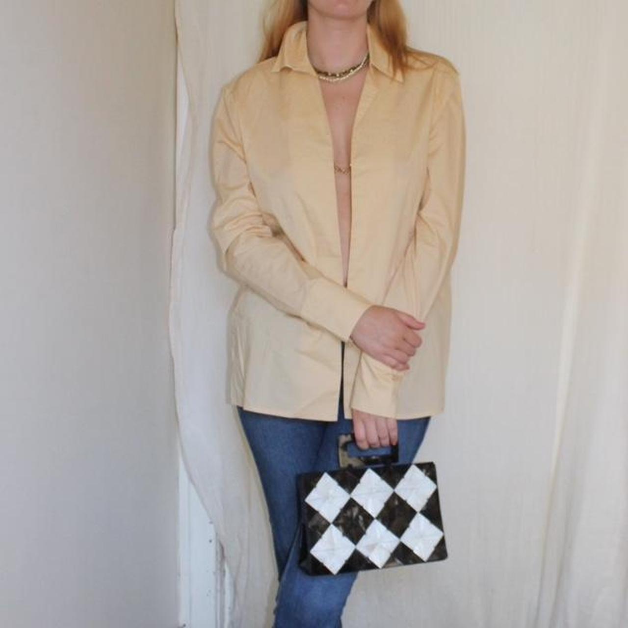 Blazer Top / Open Shirt Label: Lioness • Colour:... - Depop