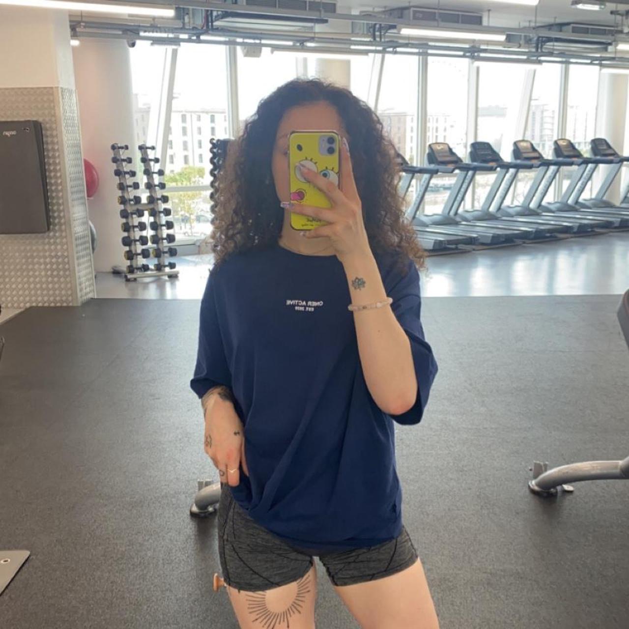 Oner active graphic oversized tee, size large. This... - Depop