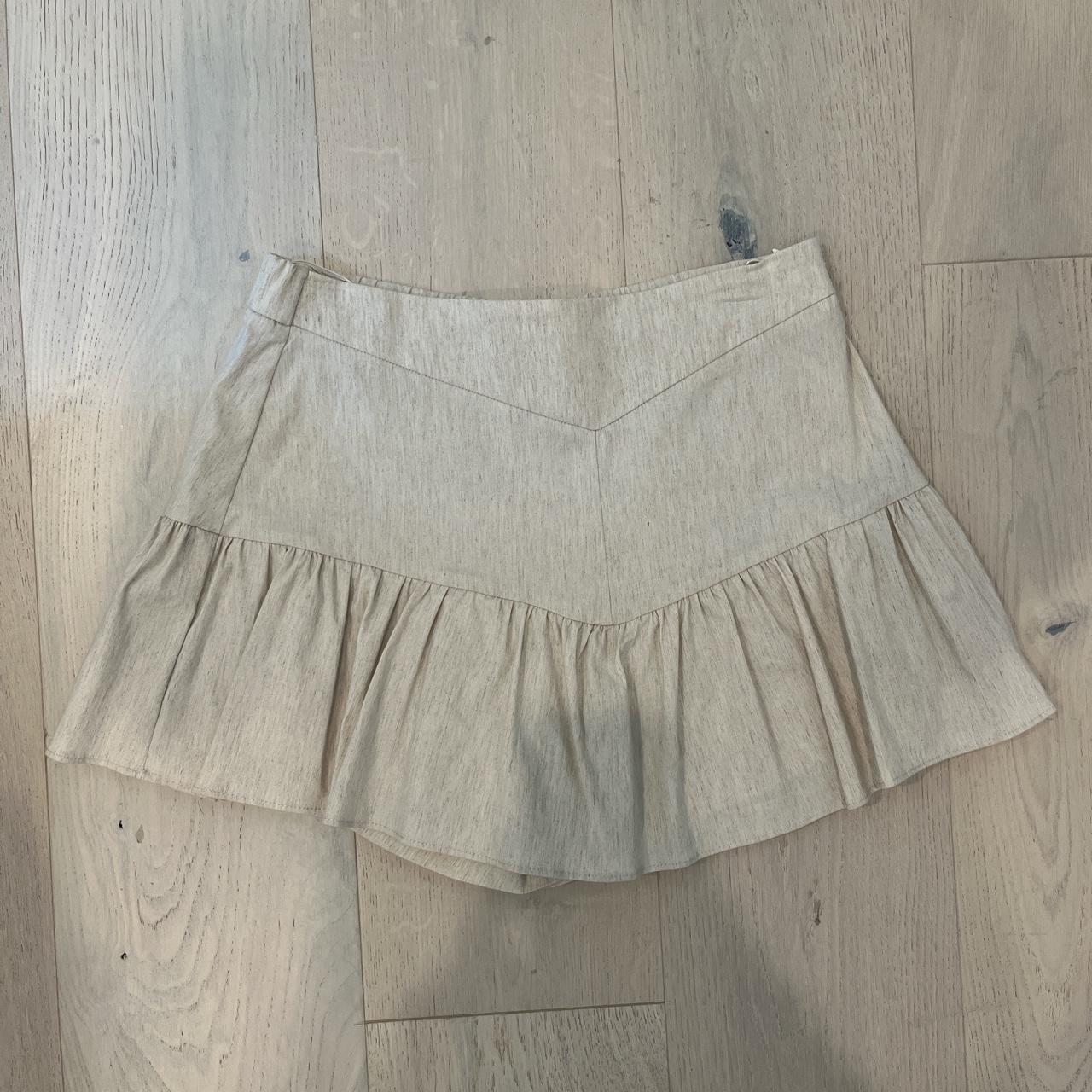 zara mini skort! size medium - Depop