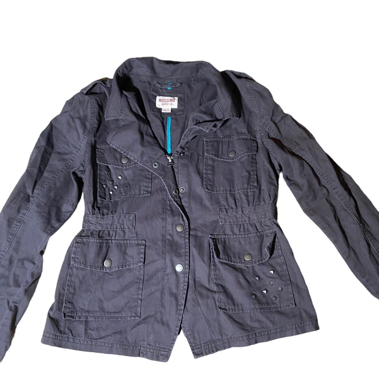 Grunge Studded Jacket Message me with any questions... - Depop