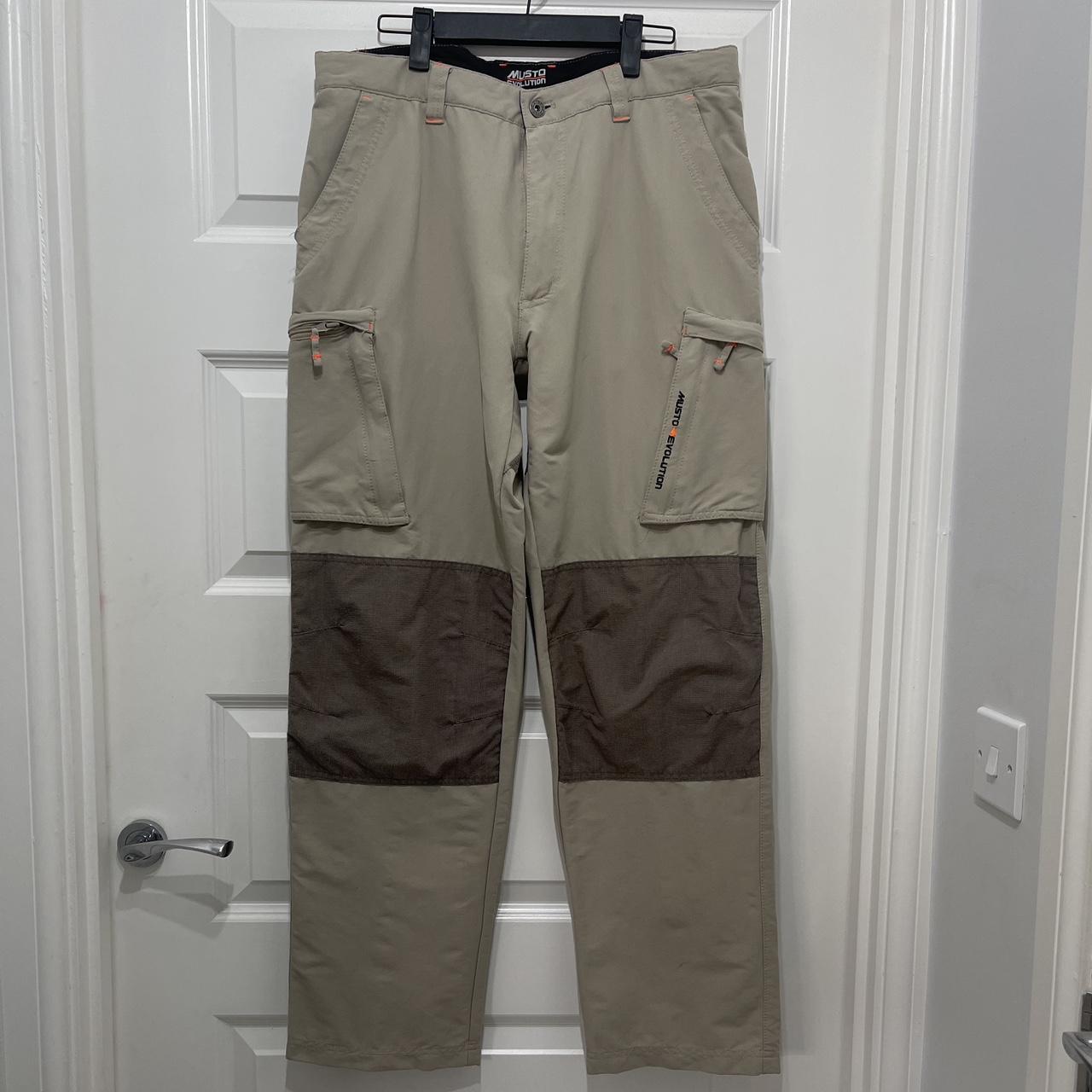 Musto Evolution Pants Mens 32R (32x32) Beige... - Depop