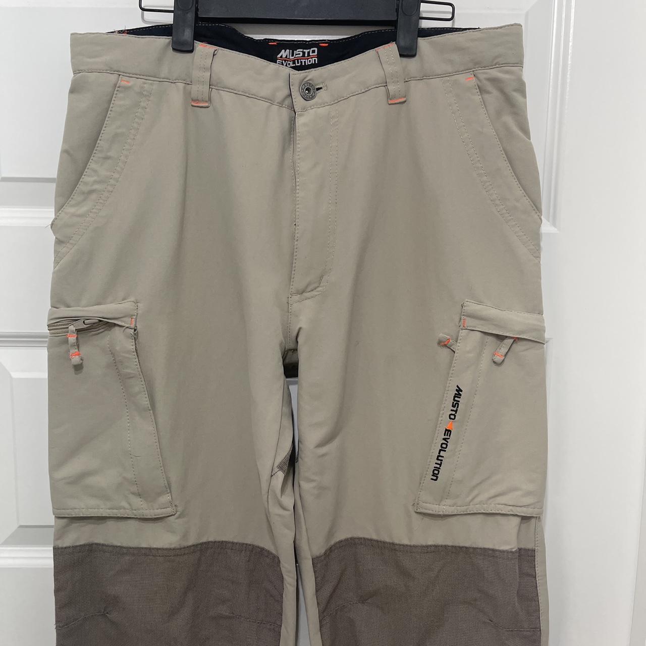 Musto Evolution Pants Mens 32R (32x32) Beige... - Depop