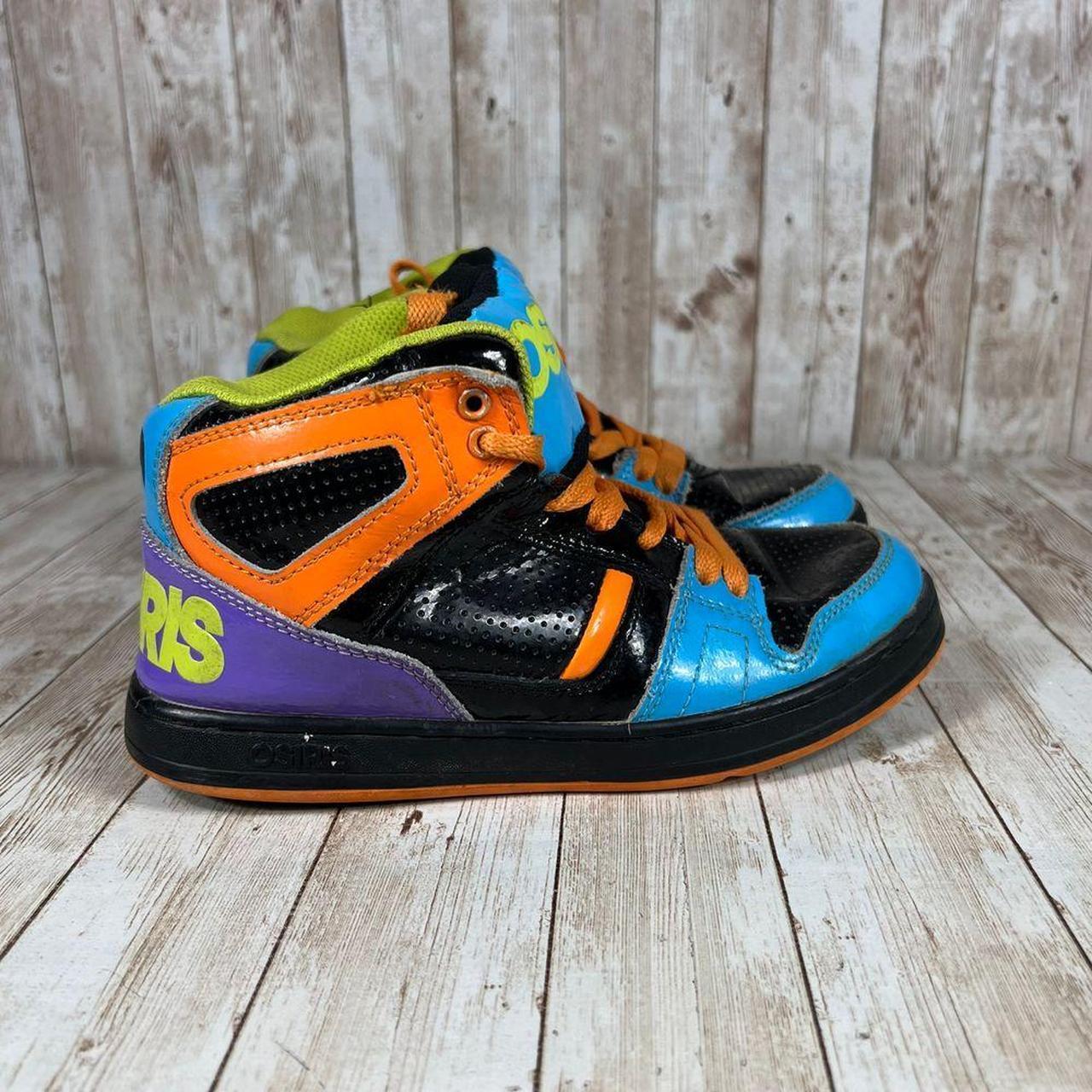 Osiris Kids High-Top Skate Sneakers Multicolor Urban... | Depop