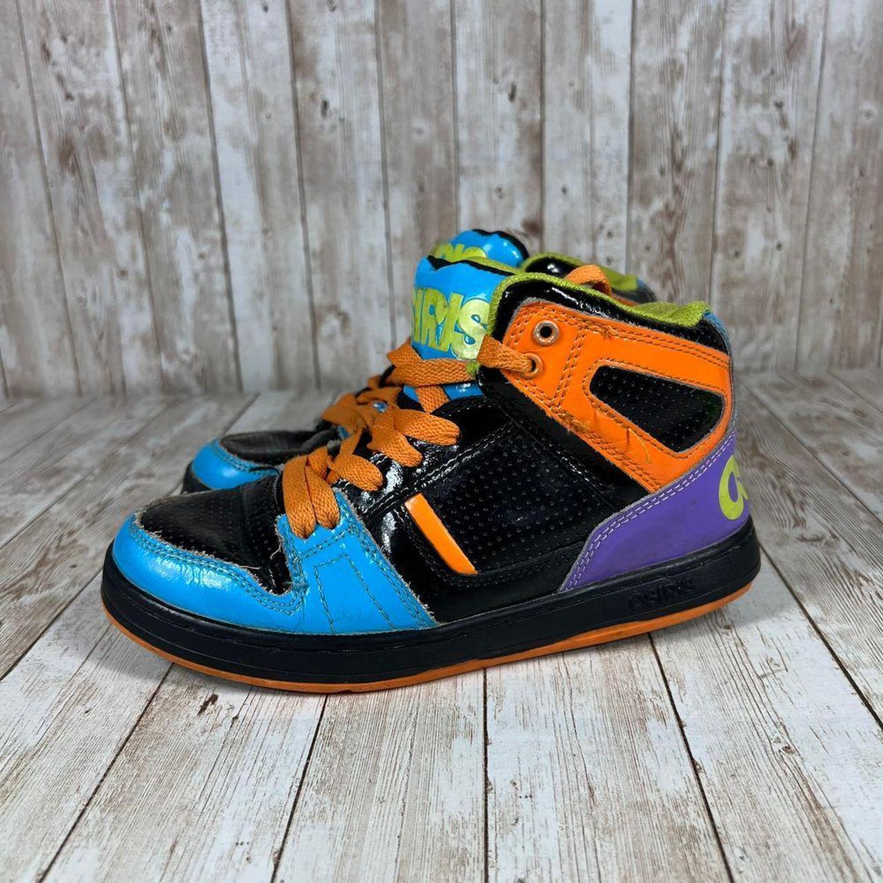 Osiris Kids High-Top Skate Sneakers Multicolor Urban... | Depop