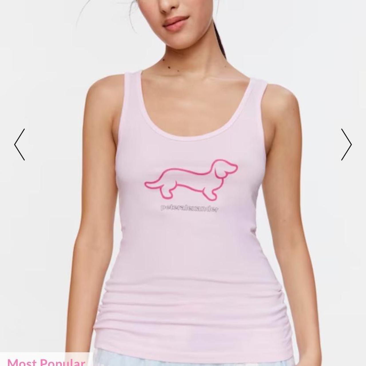 Peter Alexander Penny Tank In Pink, Worn Once To Try... - Depop