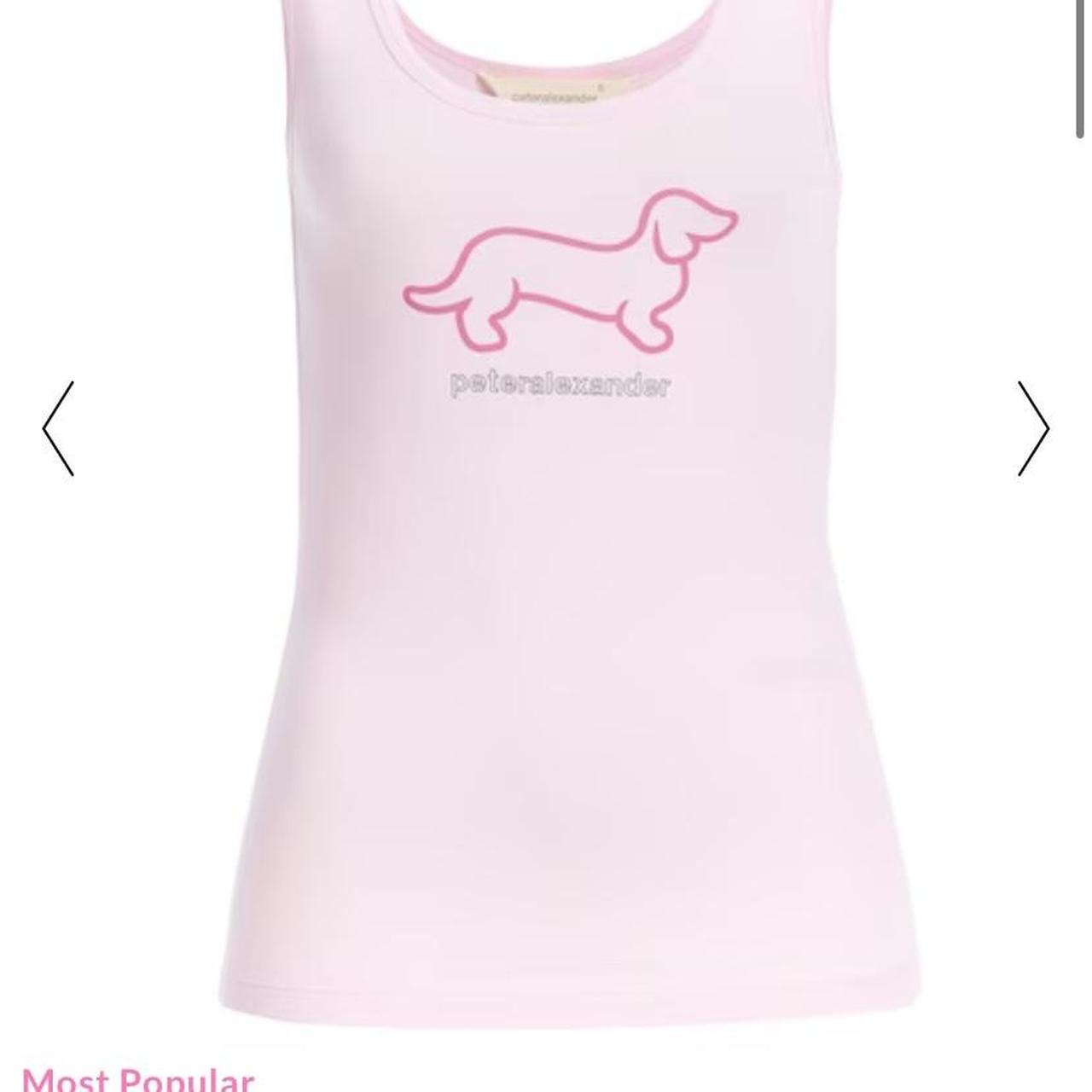 Peter Alexander Penny Tank In Pink, Worn Once To Try... - Depop