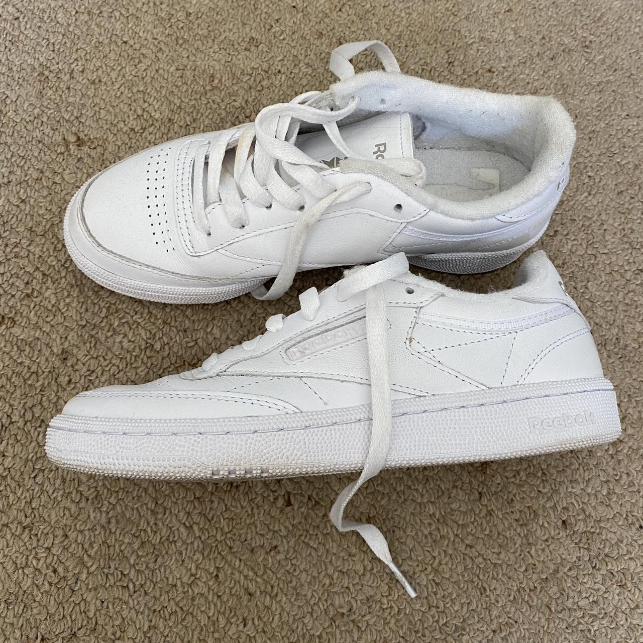 White Redbox shoes. Worn once, size 7 | Depop