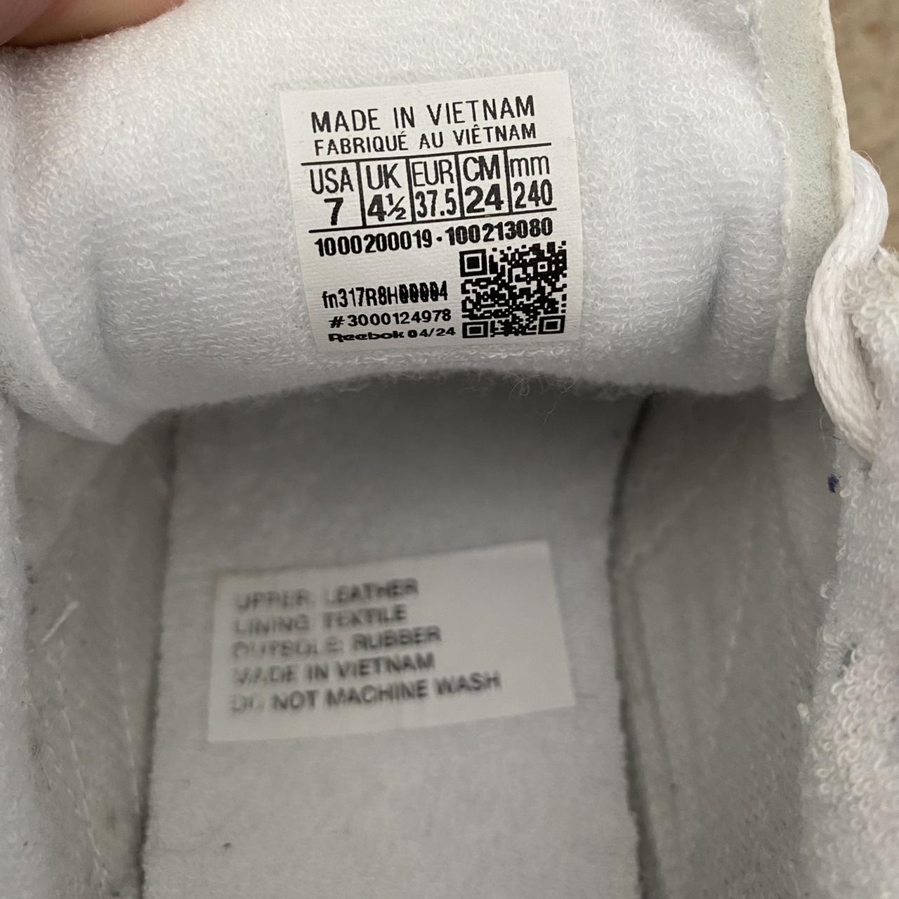 White Redbox shoes. Worn once, size 7 | Depop