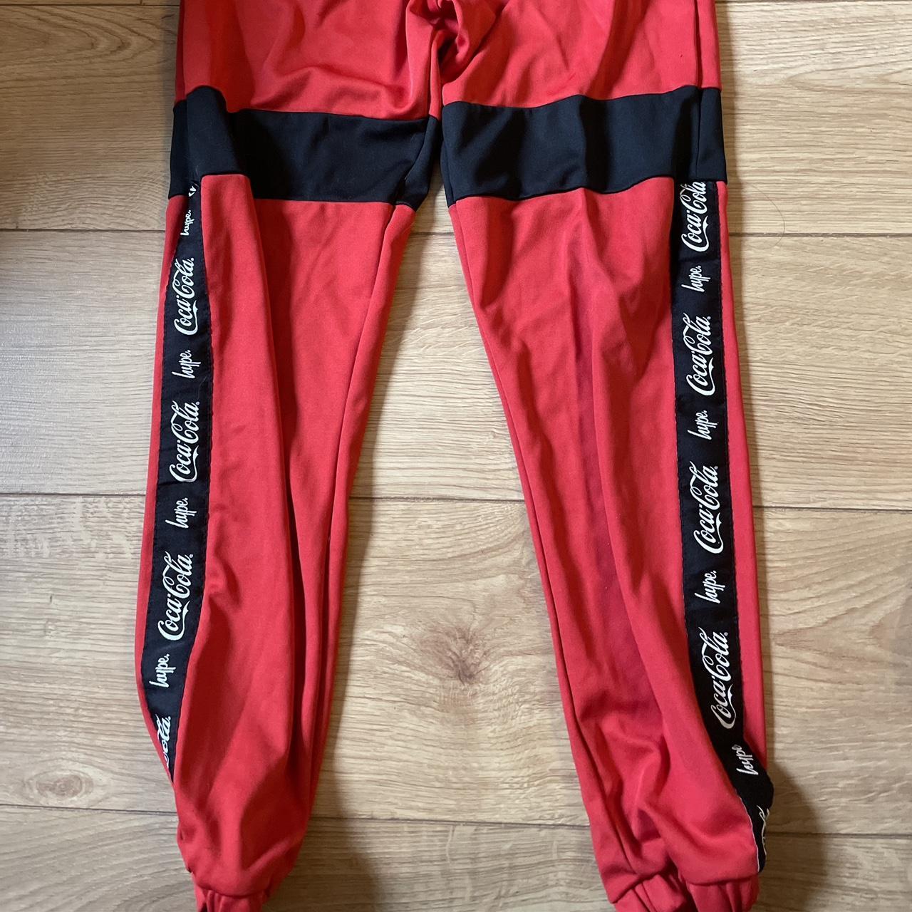 Coca Cola X Hype Joggers - Depop