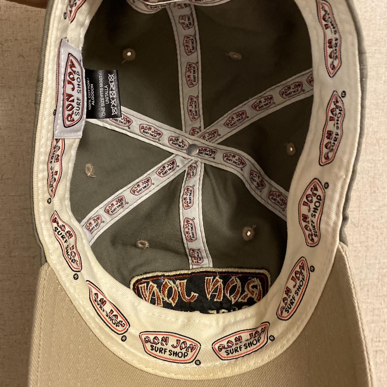 Grey,olive and cream Ron Jon Surf Shop hat A little... - Depop