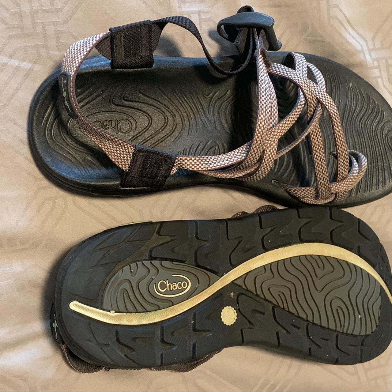 Chaco size 8 barely worn Super comfortable just not... - Depop