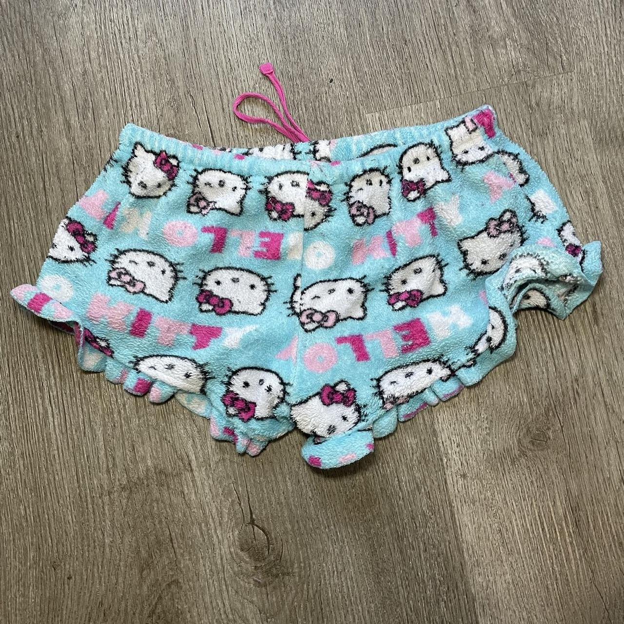 🌱Adoable hello kitty lowrise pj shorts 🌱 ~ Size :... - Depop