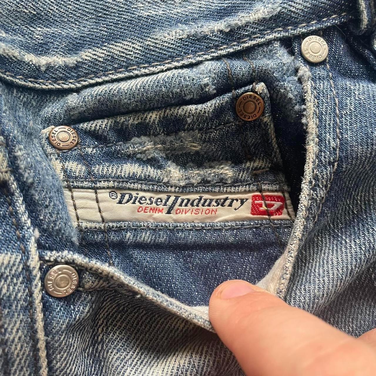 🌱super sick vintage/y2k diesel boot cut/flare jeans... - Depop