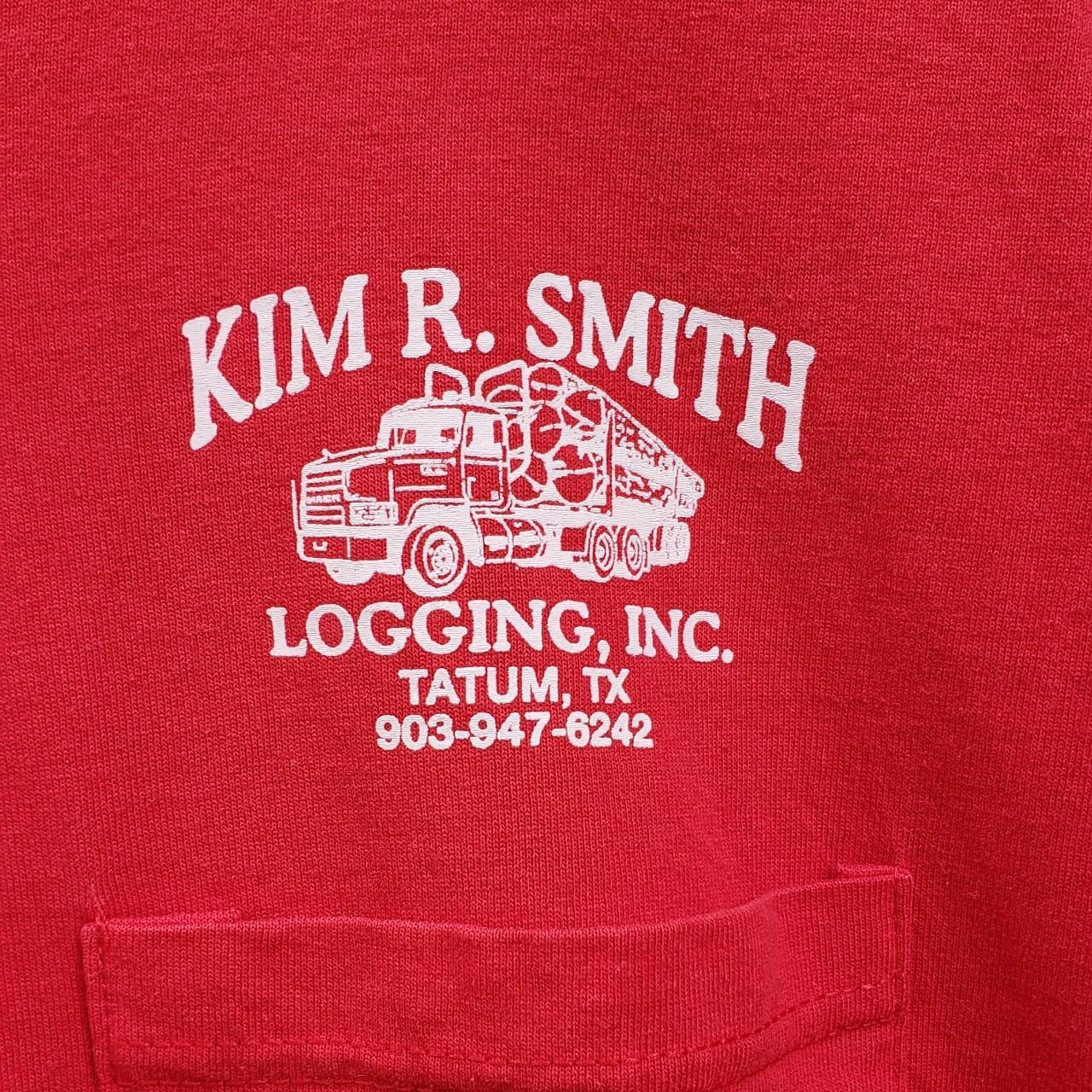 Kim R. Smith Logging, Inc. - Sleeveless shirt Chest... - Depop