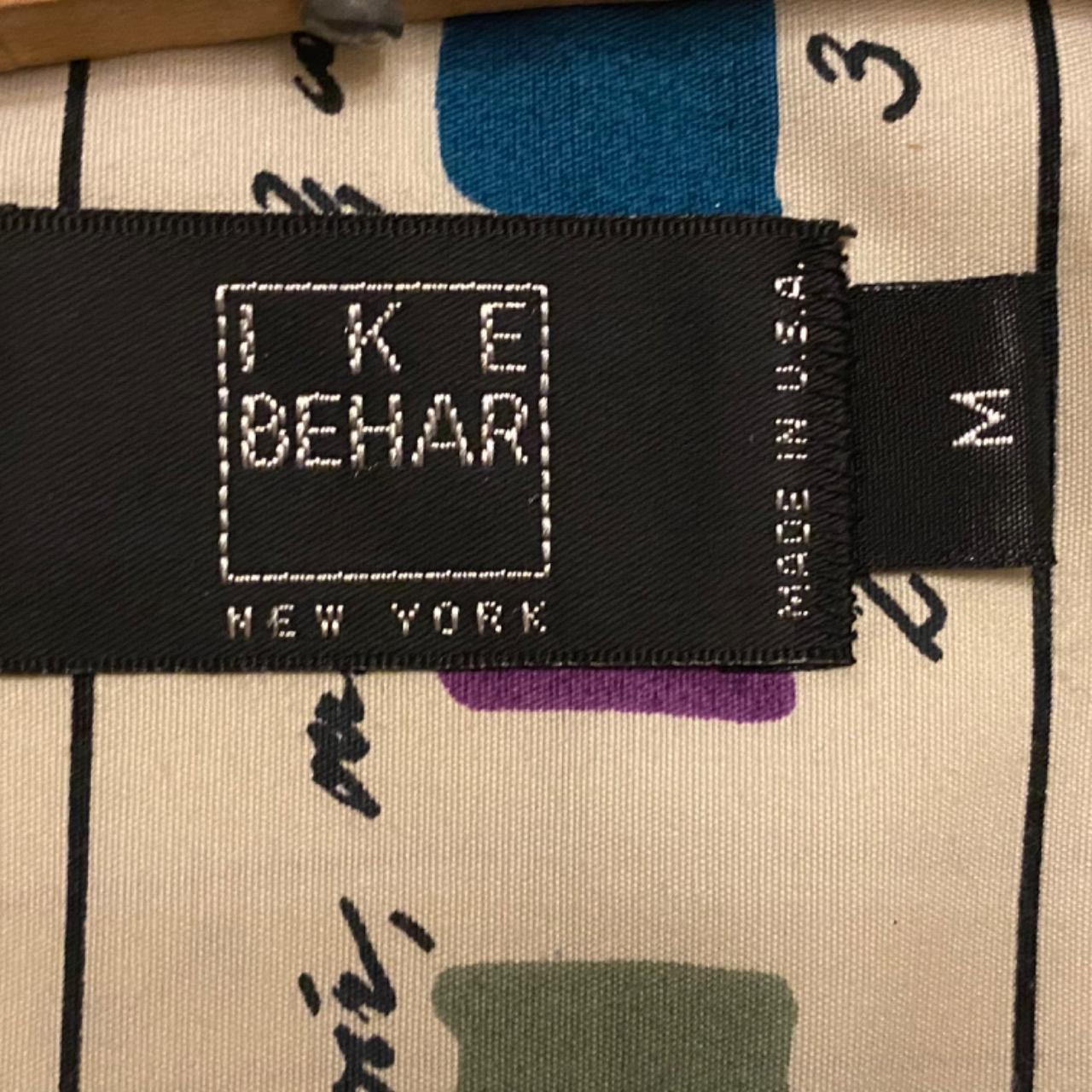 IKE BEHAR men’s novelty rayon shirt. Size M Made... - Depop