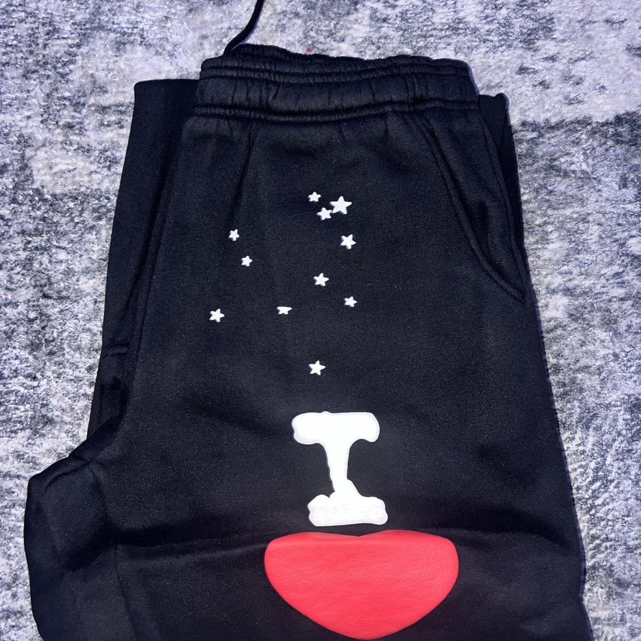 Sp5der “I Heart SP5” Souvenir Sweatpants *MATCHING... | Depop