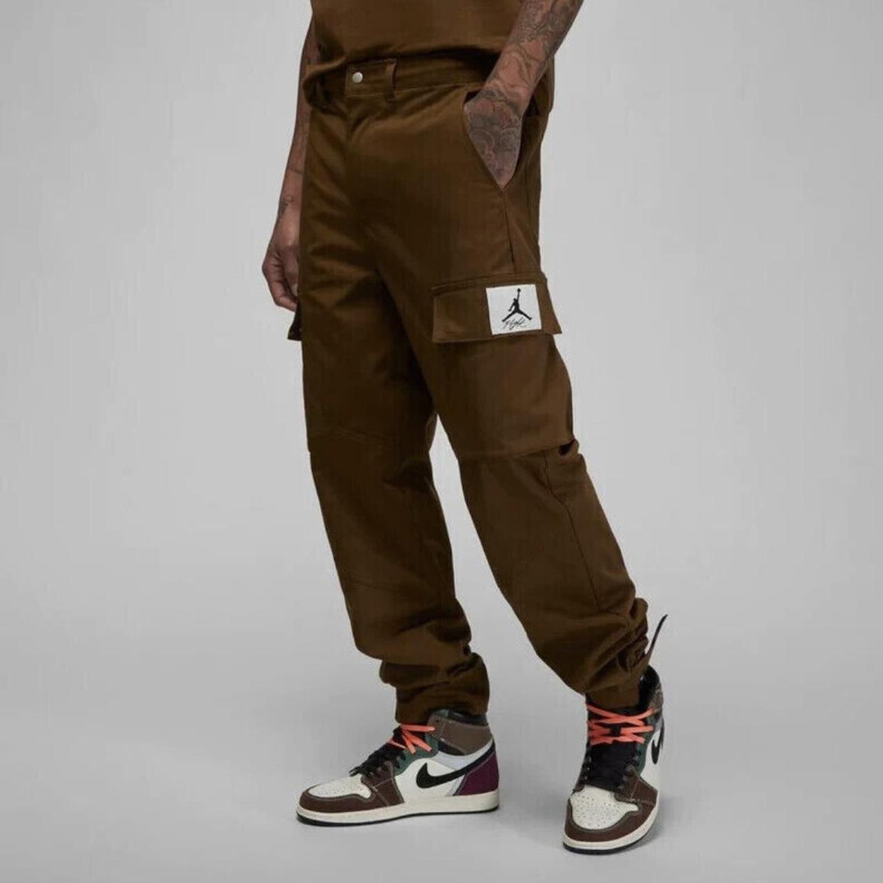 Jordan flight cargo pants. Baggy fit. Size XL. New... - Depop
