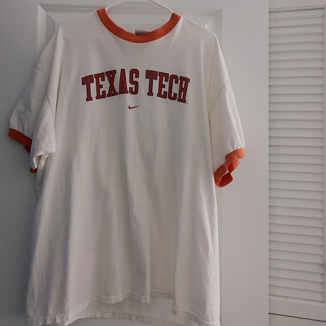 Vintage 90s Nike Texas Tech tee #nike #vintagenike... - Depop