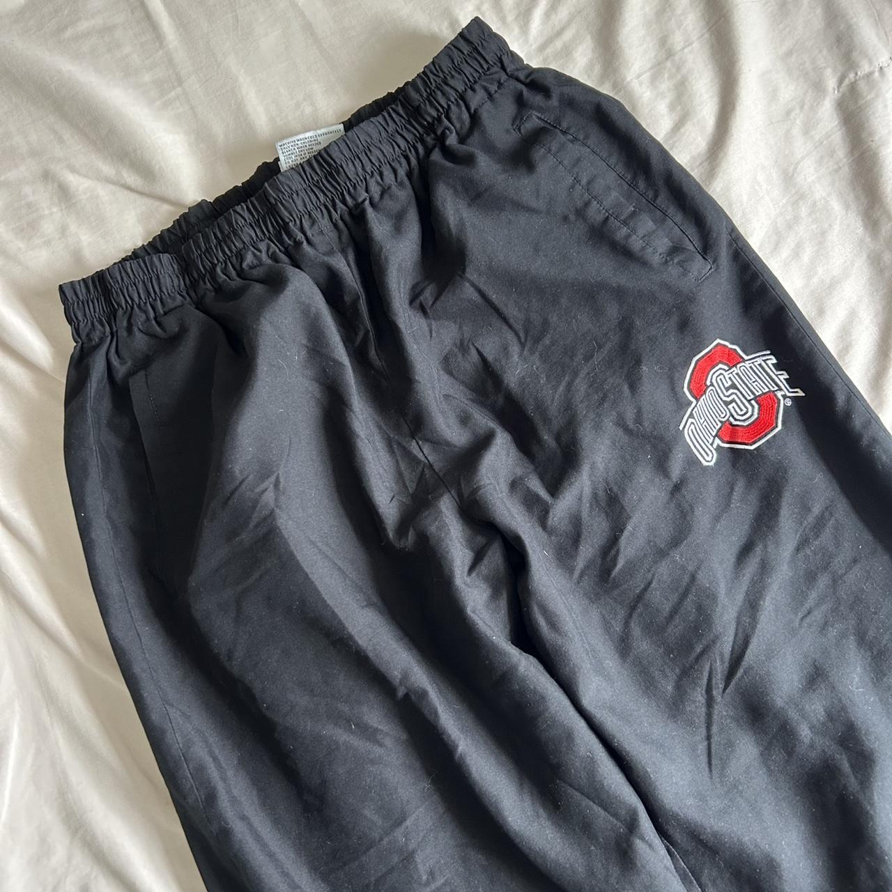 2000s Ohio state Buckeyes track sweatpants Size... | Depop