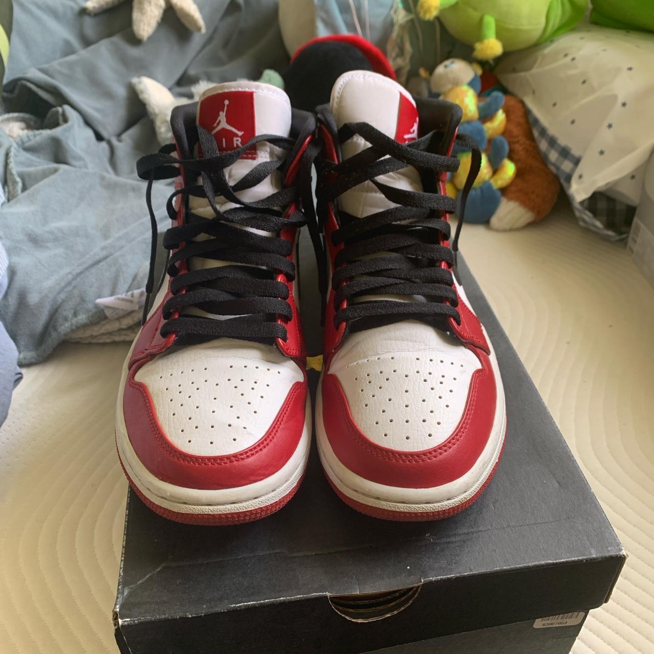 Chicago red Jordan’s authentic/real I adore these... - Depop