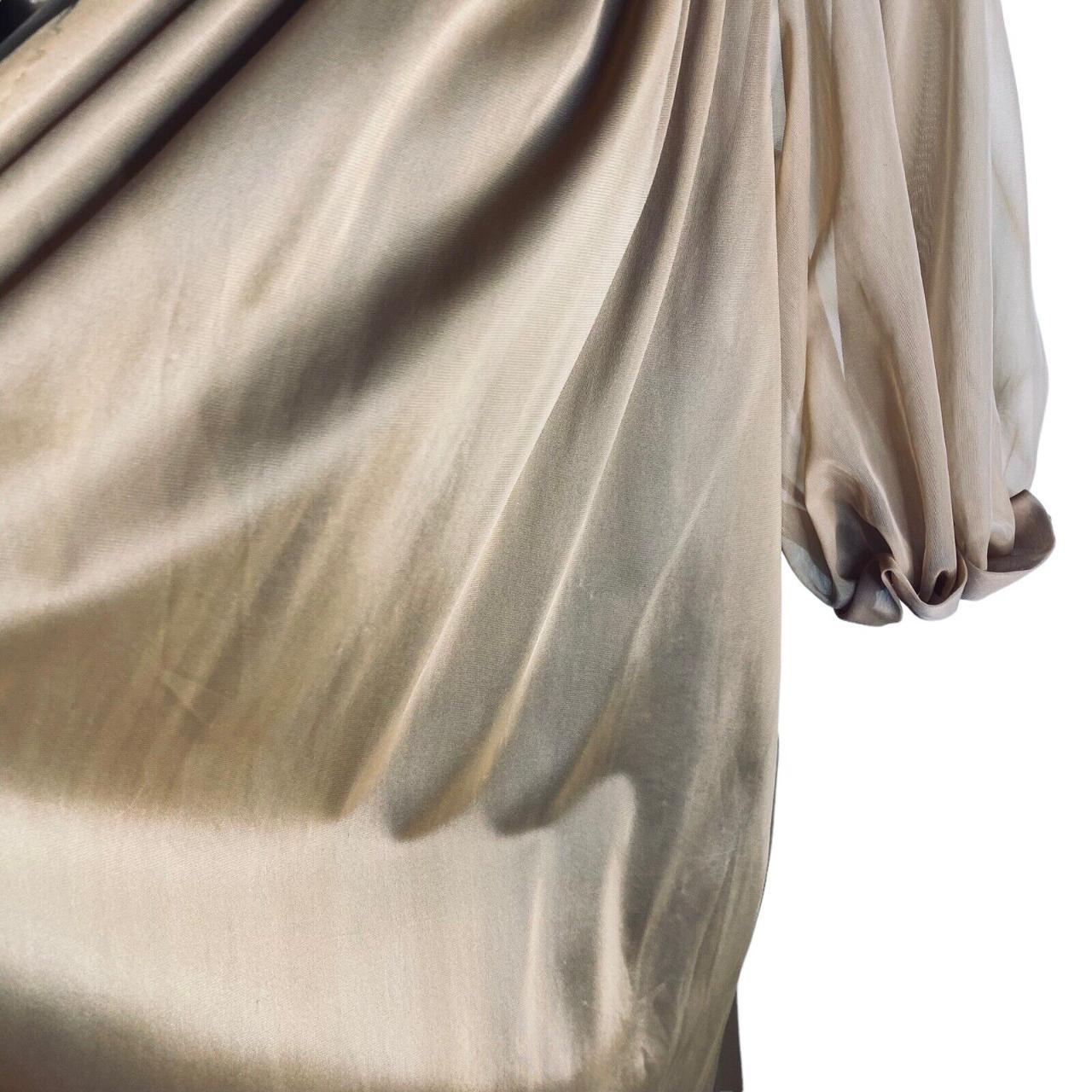 Vanity Fair Women's Brown and White Jumper | Depop