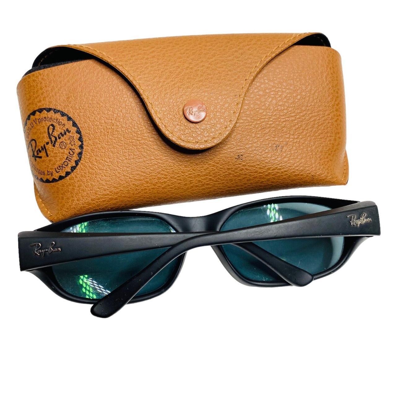 RAY-BAN RB2016 W2578 BLACK DADDY-O SPORT-WRAP... - Depop