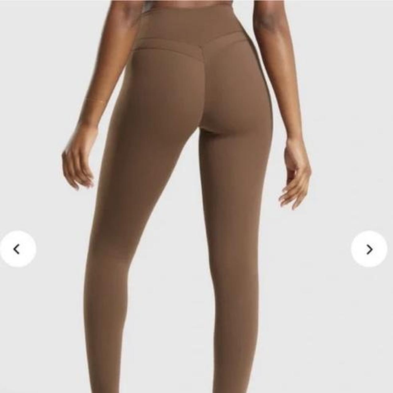 whitney simmons gymshark leggings buttery soft size... - Depop whitney simmons gymshark leggings buttery soft size... - Depop