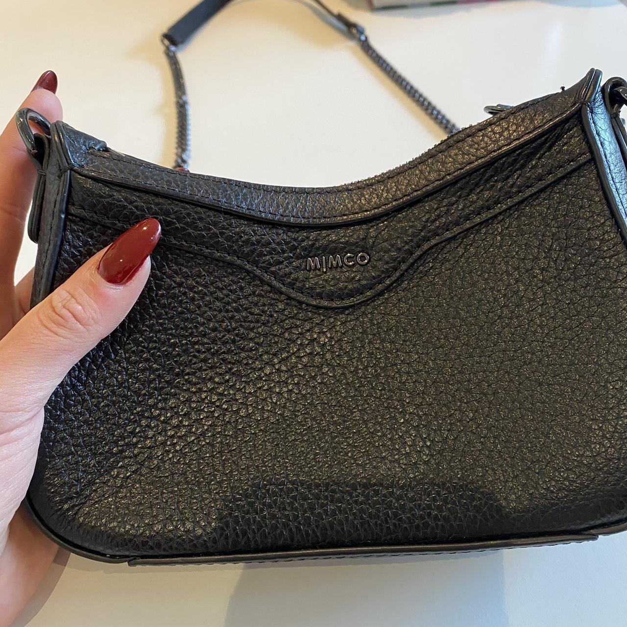 Beautiful black Mimco shoulder/crossbody bag Bought... - Depop
