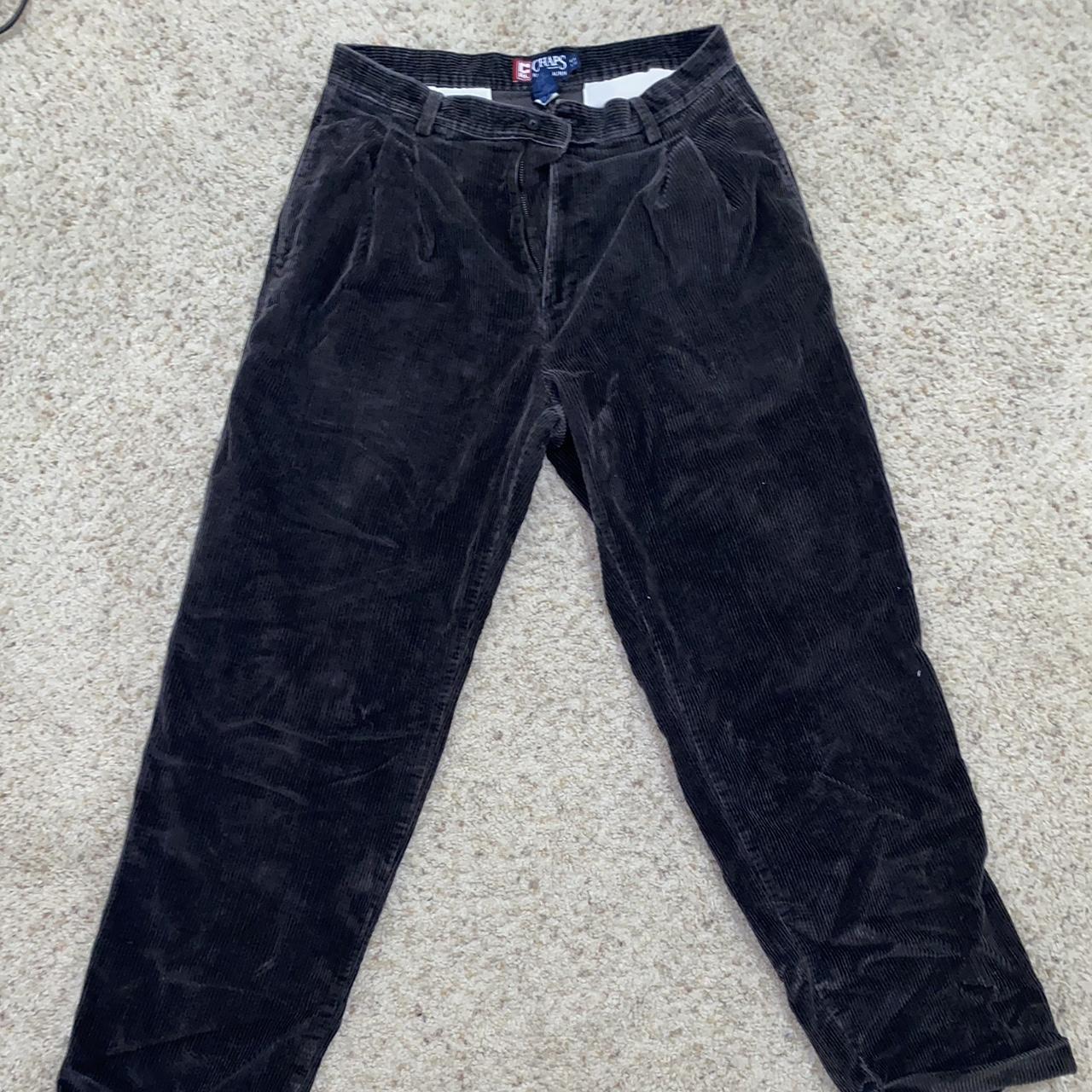 Chaps Men's Grey Trousers | Depop