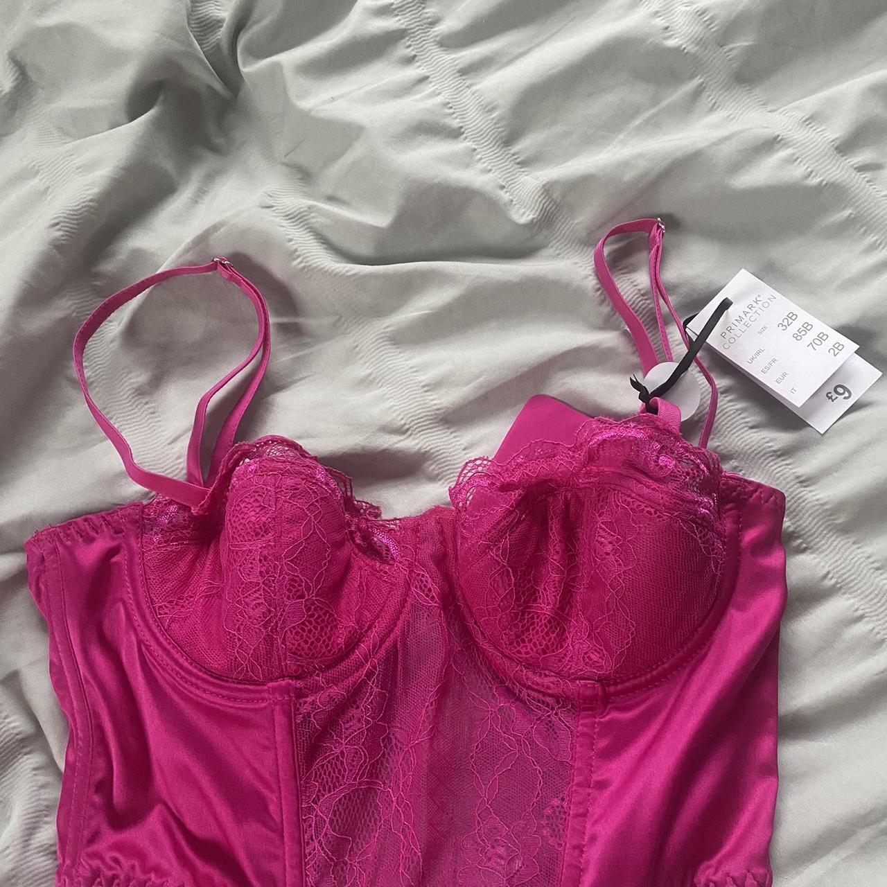 Primark Women's Pink Corset | Depop
