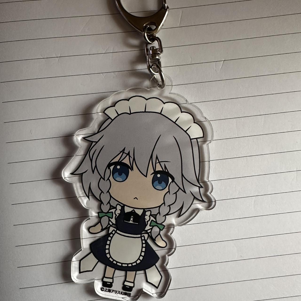 On sale is an acrylic keychain featuring Sakuya... | Depop
