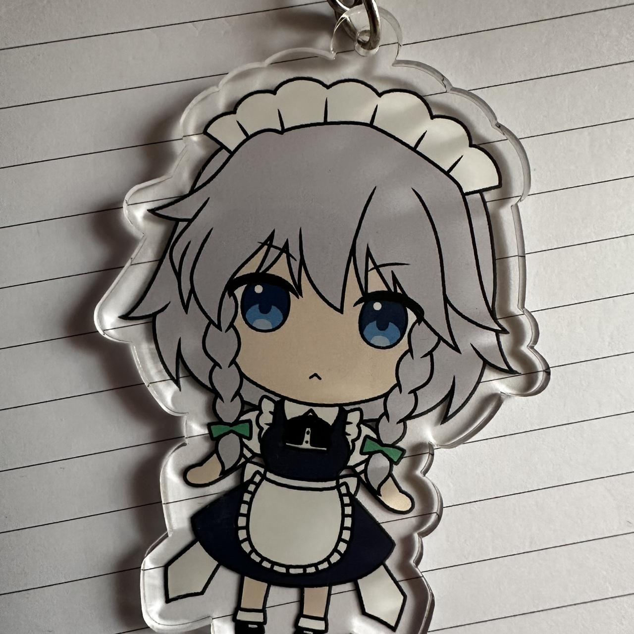 On sale is an acrylic keychain featuring Sakuya... | Depop