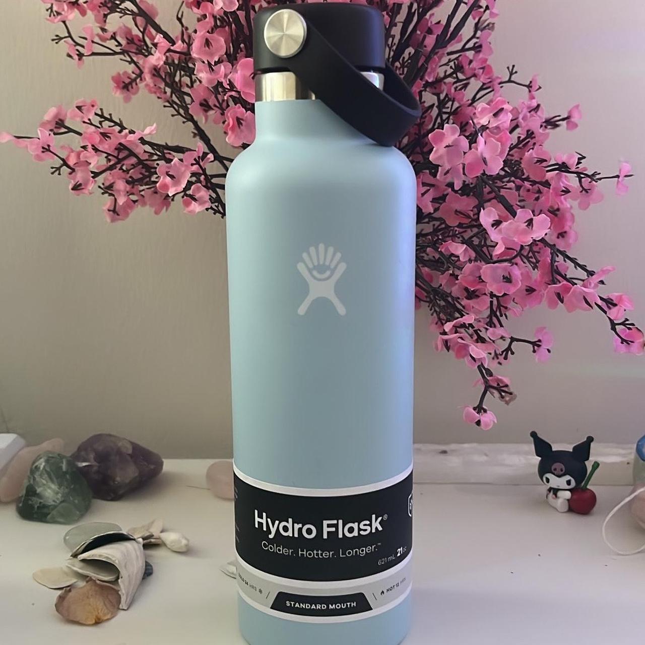 Baby Blue 21oz Hydroflask ౨ৎ Brand new in... - Depop