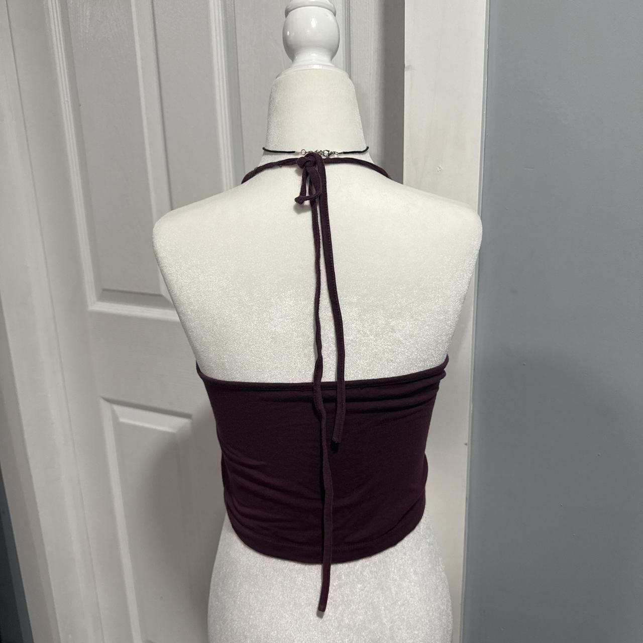 Brandy Melville halter top ~ open back ~ brandy... | Depop