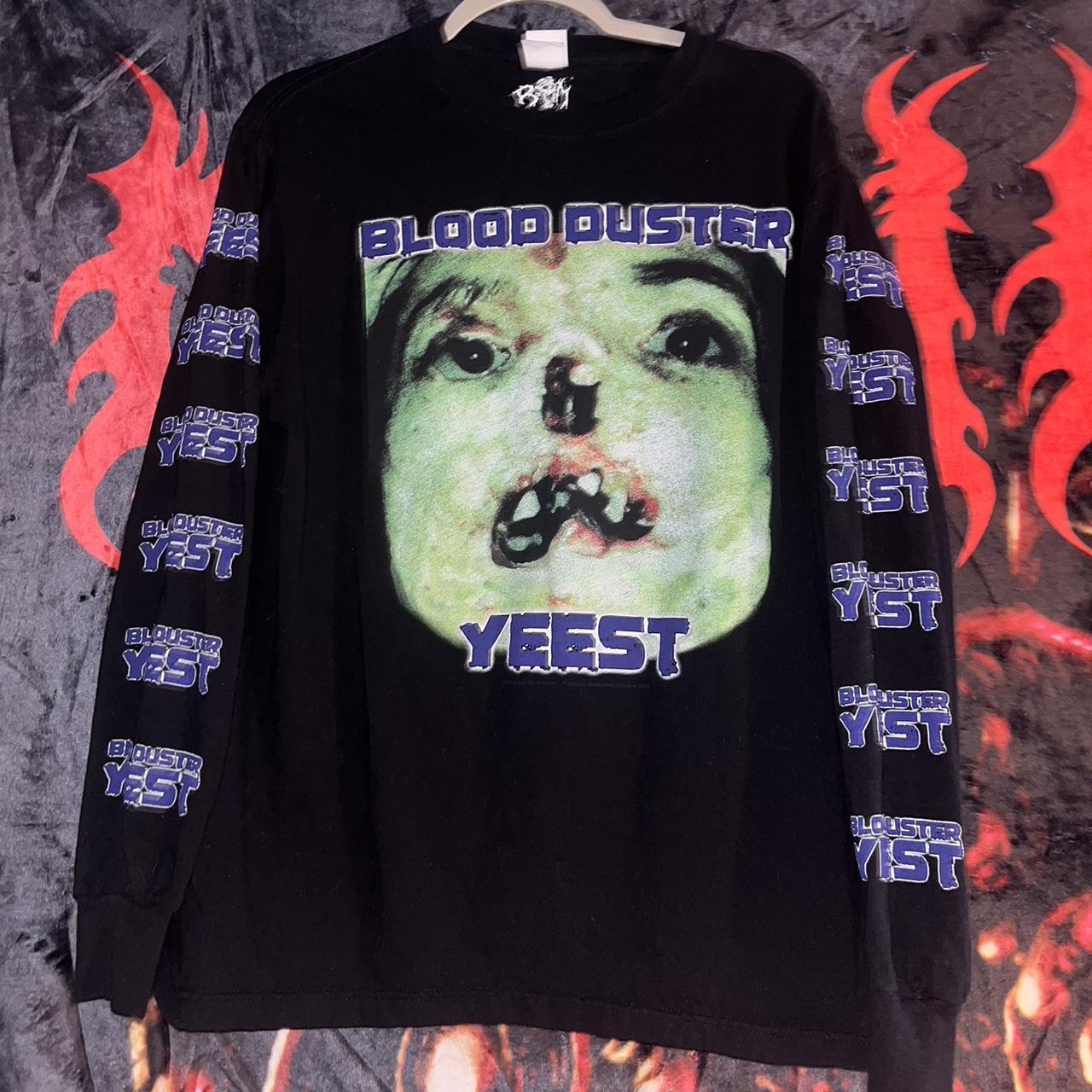 Blood duster ‘yeest’ long sleeve shirt from brutal... - Depop